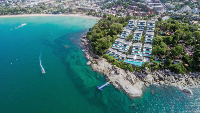 Kata Rocks looking towards Kata Beach | Southeast Asia Pilot